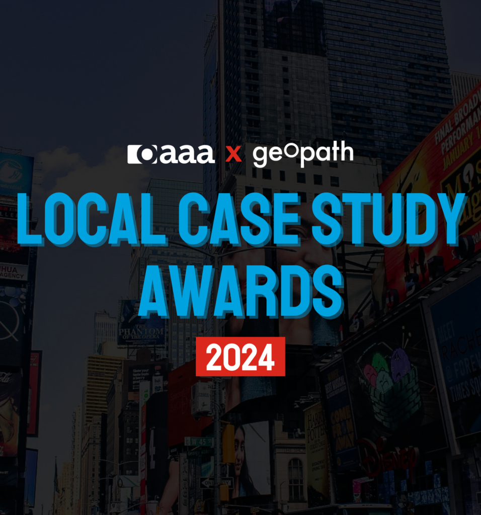 OAAA & Geopath Announce 2024 OOH Local Case Study Award Winners - OAAA