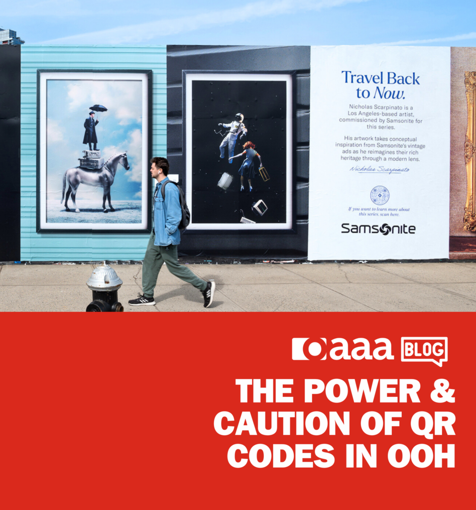 The Power and Caution of QR Codes in OOH Media - OAAA