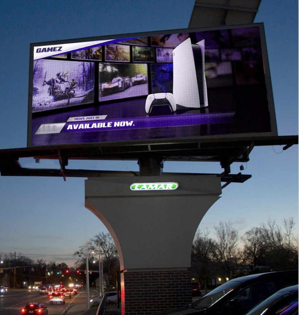 Programmatic OOH Case Study Gaming Console - OAAA